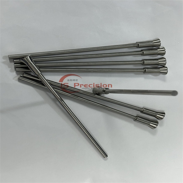 JS PRECISION CONICAL HEAD EJECTOR PINS, STEEL HARDENED STANDARD MOLD ...