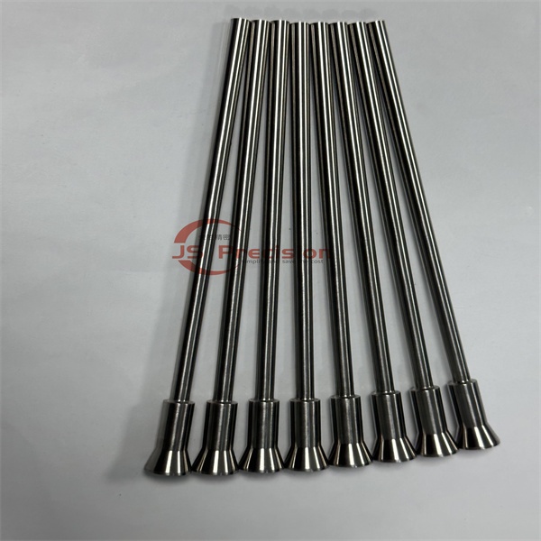 JS PRECISION CONICAL HEAD EJECTOR PINS, STEEL HARDENED STANDARD MOLD ...