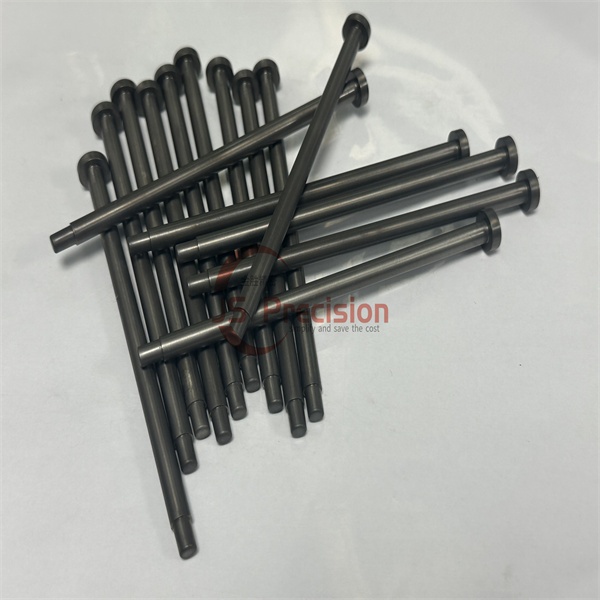 JS PRECISION NITRIDED SKD61 MOLD PINS WITH CYLINDRICAL HEAD, DIN 1530 ...
